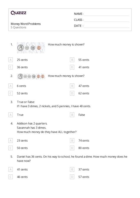 Image result for Money Word Problems
