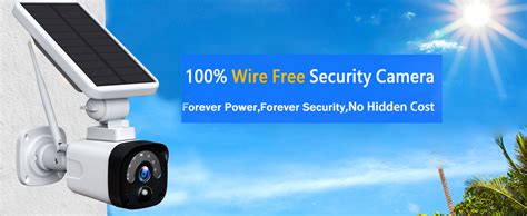 Image result for Solar Powered Wireless Security Camera System
