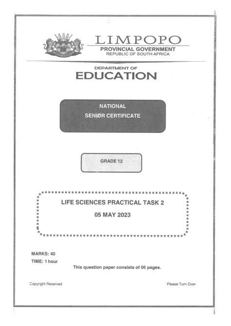 Image result for Life Science Practical Grade 12