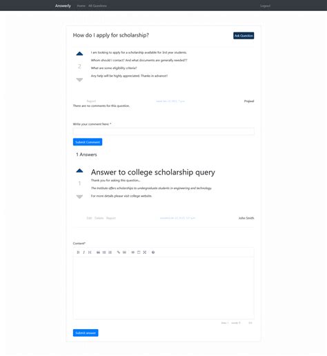 Image result for GitHub Question. Answer Website Example