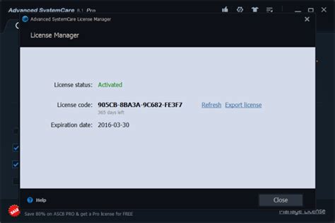 Image result for Advanced SystemCare Free License Code
