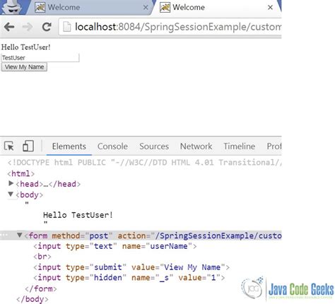 Image result for Session Example in Java