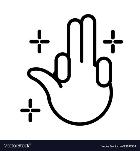 Image result for Number Two Hand Signal