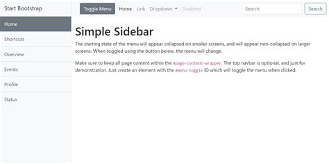Image result for Simple Sidebar