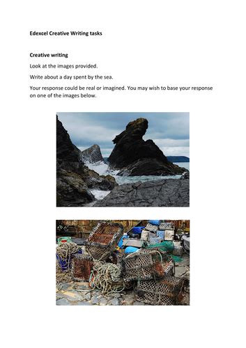 Image result for English Language Paper 1 Edexcel Creative Writing Picture Examples