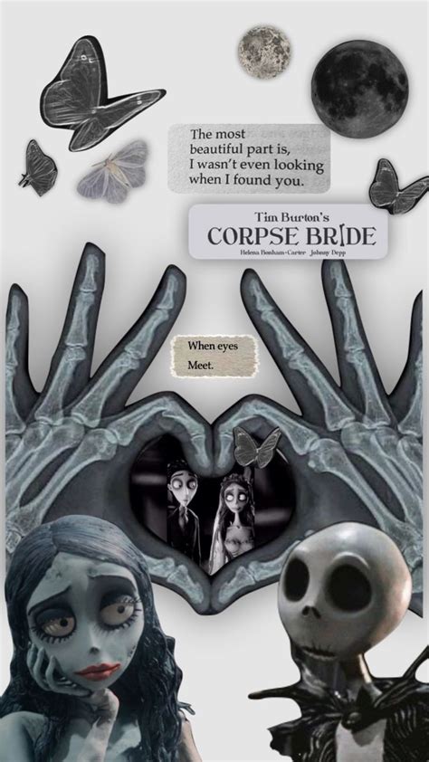 Image result for Aesthetic Corpse Bride iPhone Wallpaper