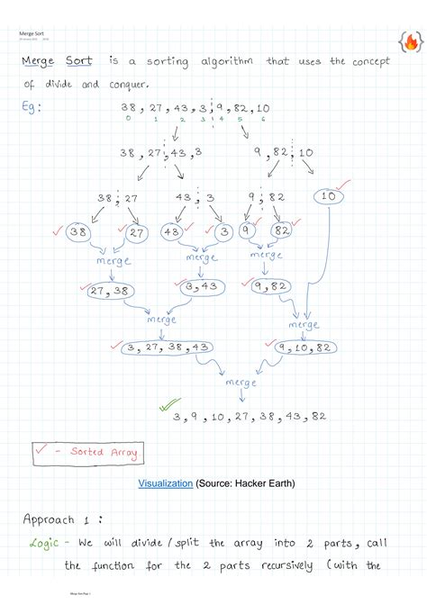 Image result for Merge Sort Lecture