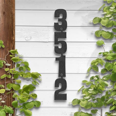 Image result for Reflective Metal Mailbox Numbers