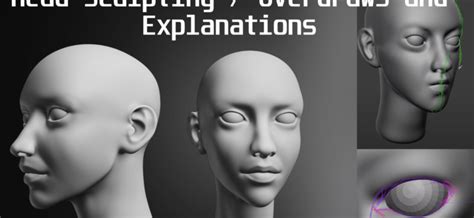 Image result for Sculpting Basic Head Tutorial