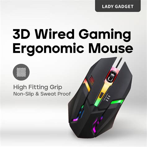 Image result for LED Mouse 3D