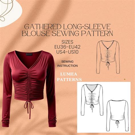 Image result for Simple Blouse Sewing Pattern