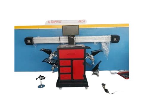 Image result for 3D Wheel Alignment Machine Installation
