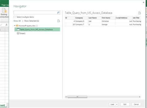 Image result for Load Excel Power Query into Existing Table