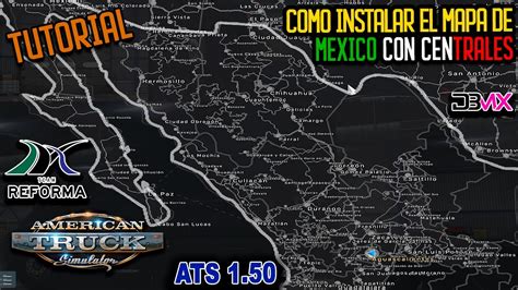 Como Instalar el Mapa de México (Team Reforma) y Centrales para ...