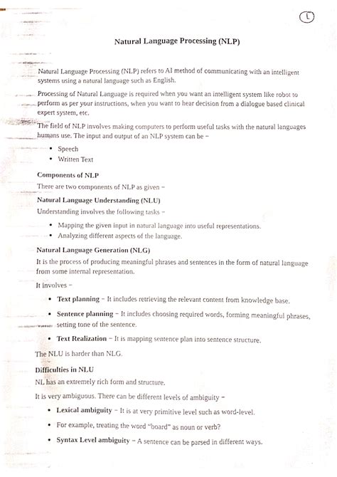 Image result for VTU Module 3 NLP