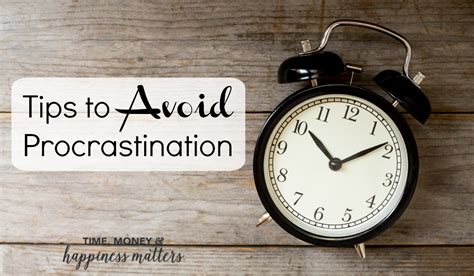 Image result for Avoid Procrastination Sign
