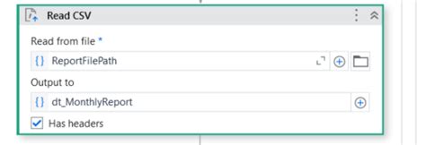 Image result for UiPath Read CSV File