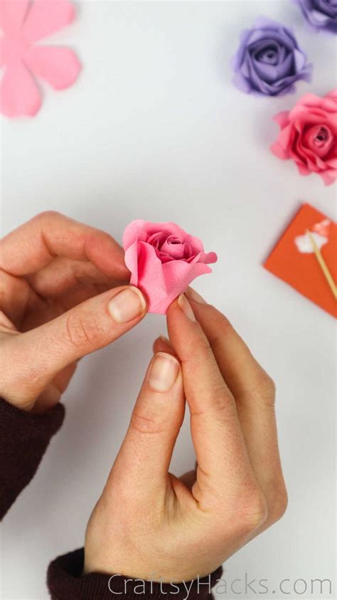 Image result for Small Paper Roses Tutorial