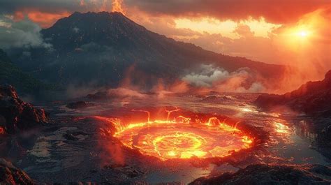 Image result for Red Volcano