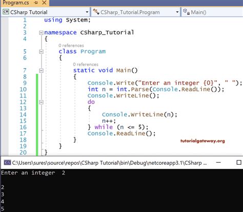 Image result for C Do While Example