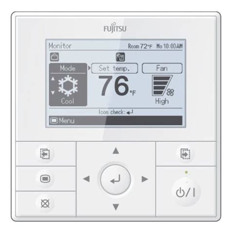 Image result for Program Remote Fujitsu Mini Split Model Aou18rlb