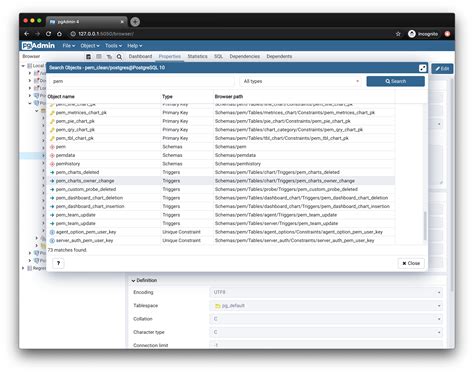Image result for pgAdmin Inquiry Scripts