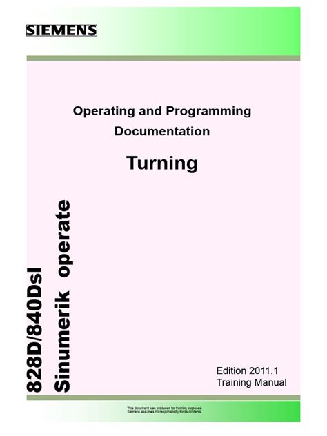 Image result for Sinumerik 840D SL Tutorial