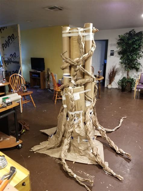 Image result for Cardboard Tree Props