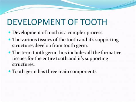 Image result for Tooth Development Video