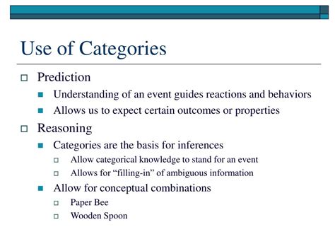 Image result for How to Use Categorization