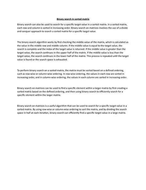 Image result for Sorted Binary Search Example