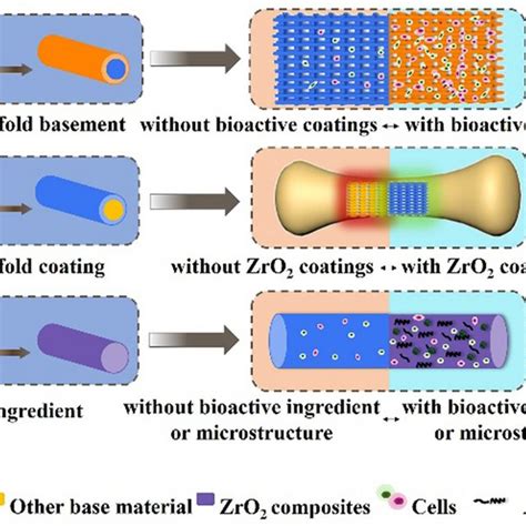 Schematic applications of ZrO2 in scaffold | Download Scientific Diagram