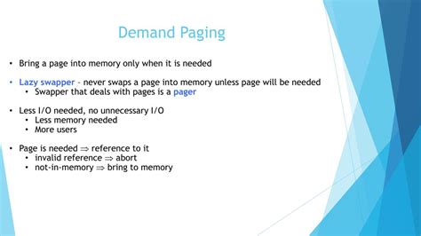 Image result for Demand Paging Example