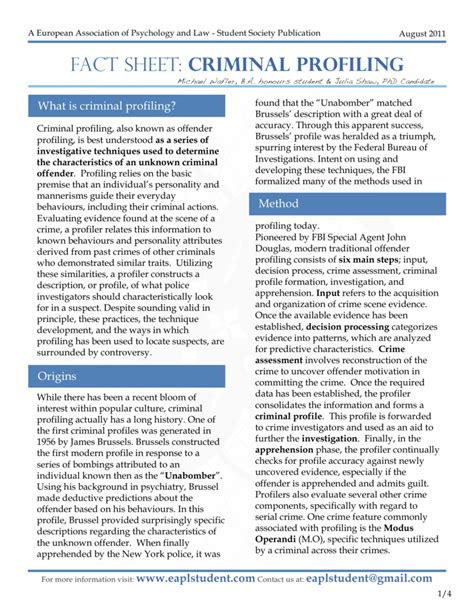 Image result for FBI Method of Profiling