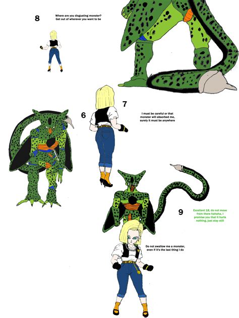 Image result for Cell Absorbs Android 18