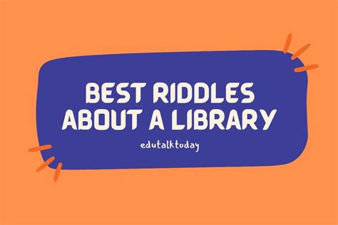 Image result for Library Riddles