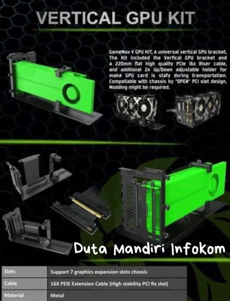 Image result for Game Max Vertical GPU Kit
