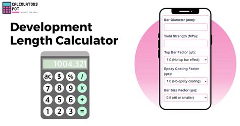 Image result for Development Length Calculator