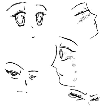 Random anime eye expressions by Safarithecat on DeviantArt