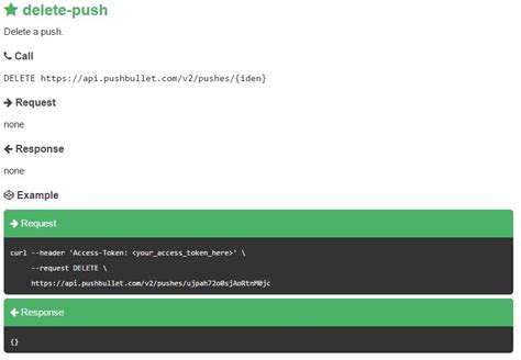Image result for Delete Push Message
