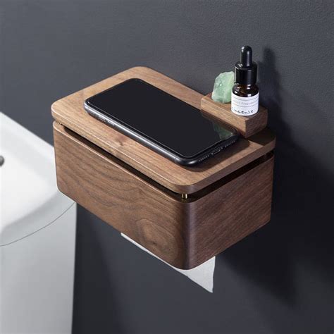 Image result for Wood Remote Control Storage Box