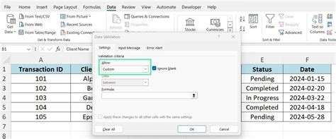 Image result for Using Data Validation Excel