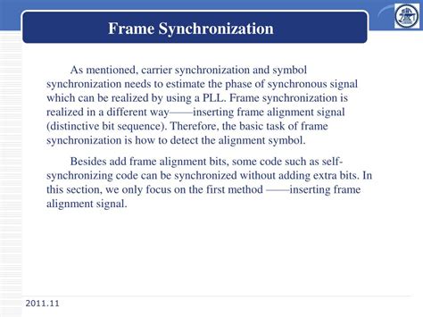Image result for Frame Synchronization