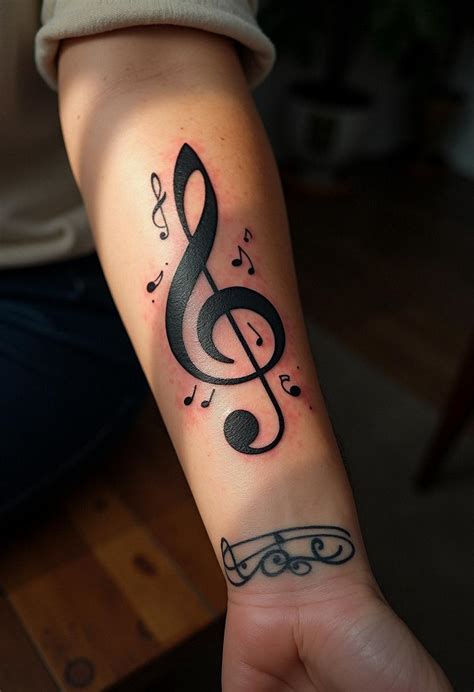Music Note Tattoo Design Ideas