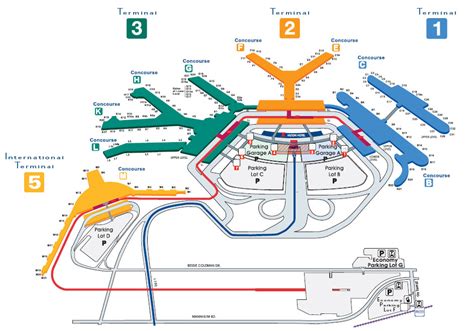 Image result for ORD Terminal Map