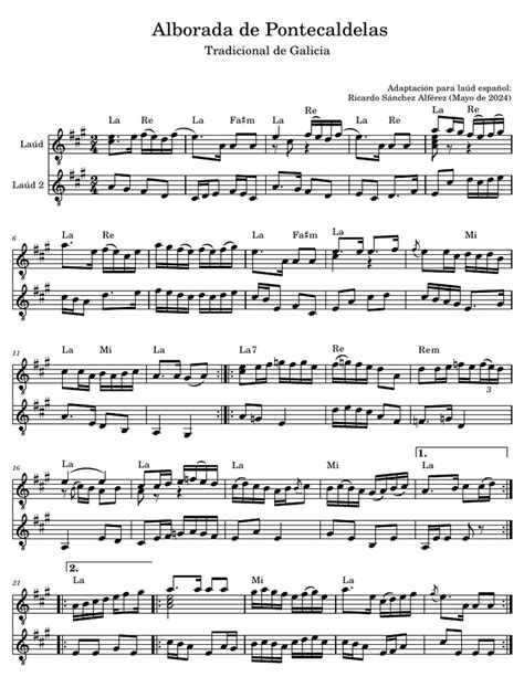 Image result for Alborada Violin Notes