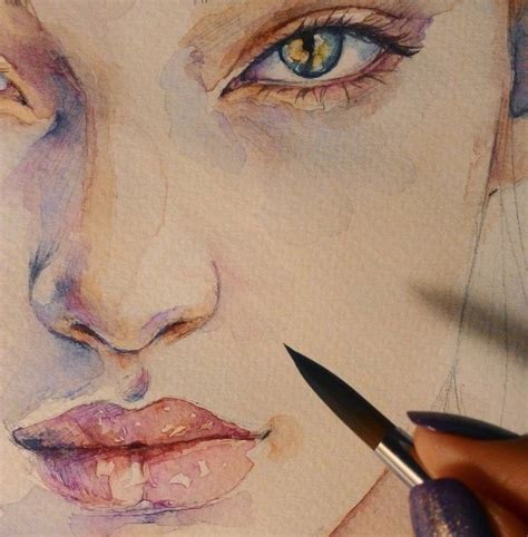 Image result for Realistic Watercolor Portrait Tutorial