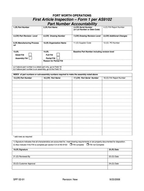 Image result for Net-Inspect Fair Example AS9102 Page 3