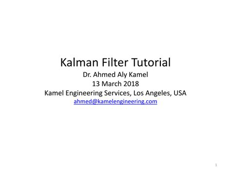 Image result for Kalman Filter Tutorial