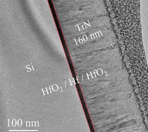 Image result for HfO2 O Phase Tem